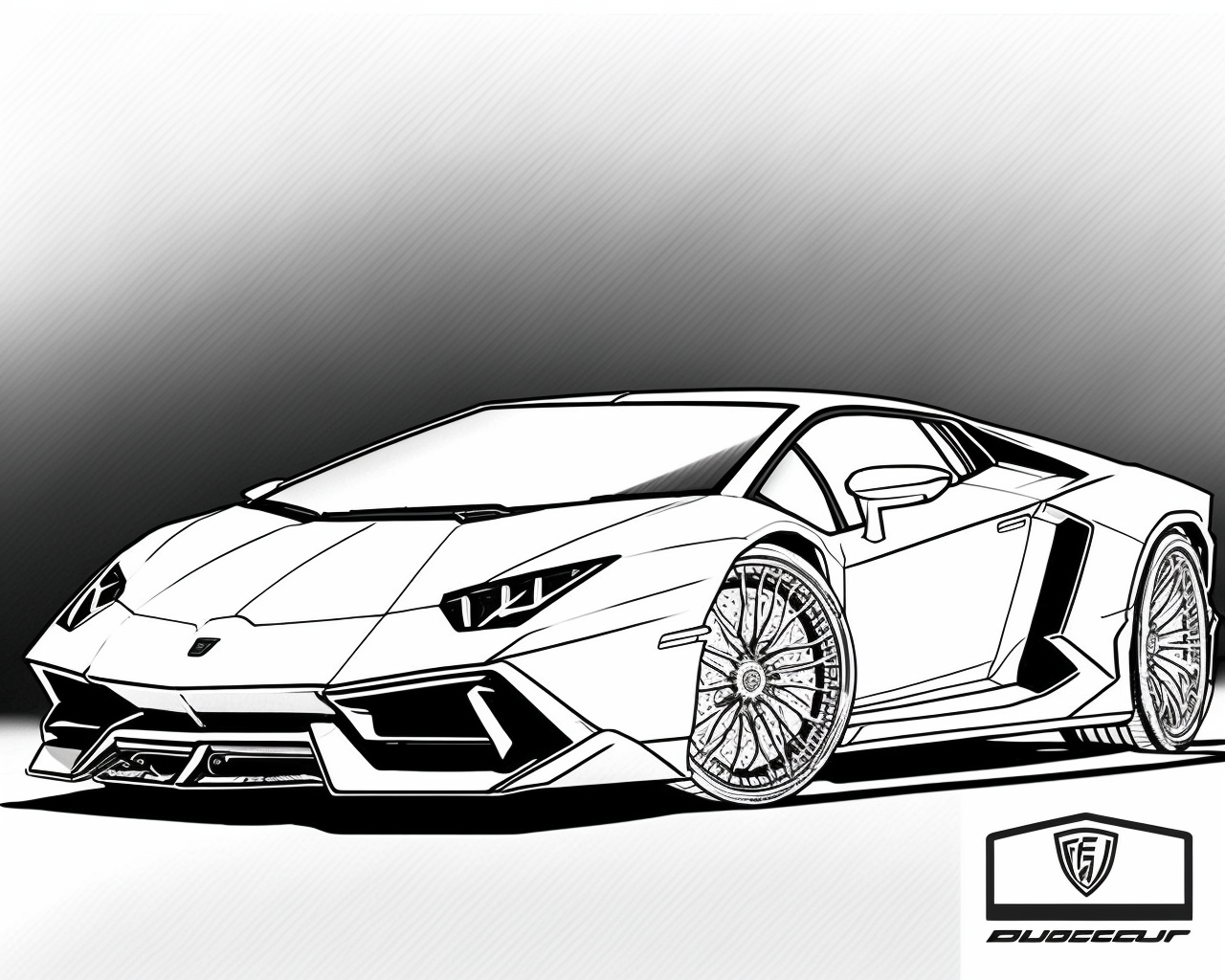 Omalov nky Auto Lamborghini 2 Omalov nky K Vytisknut Zdarma